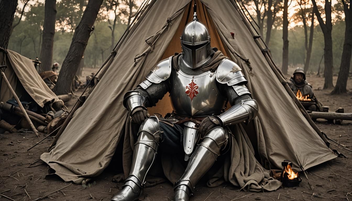 The knight's rest - AI Generated Artwork - NightCafe Creator