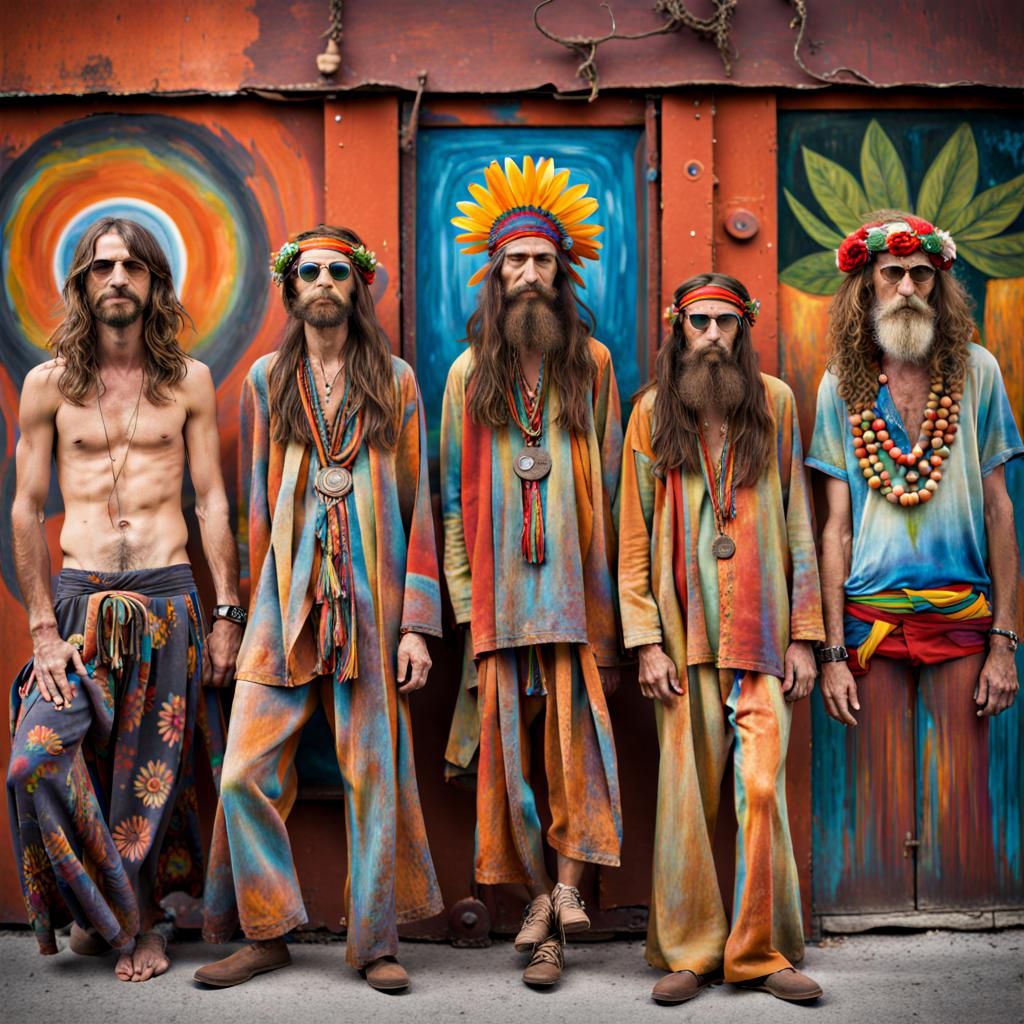 Hippies gallery - AI Generated Artwork - NightCafe Creator