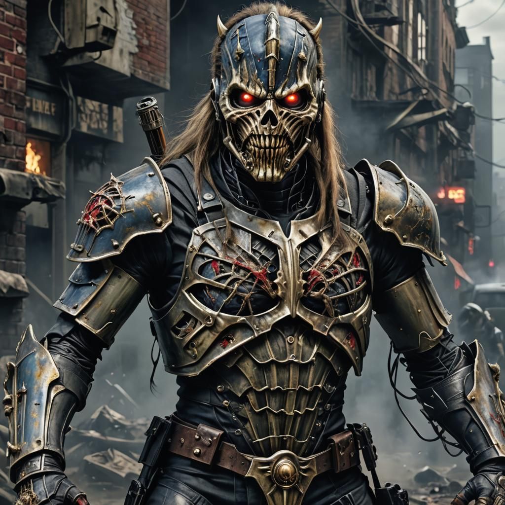 Armoured Ghoul - AI Generated Artwork - NightCafe Creator