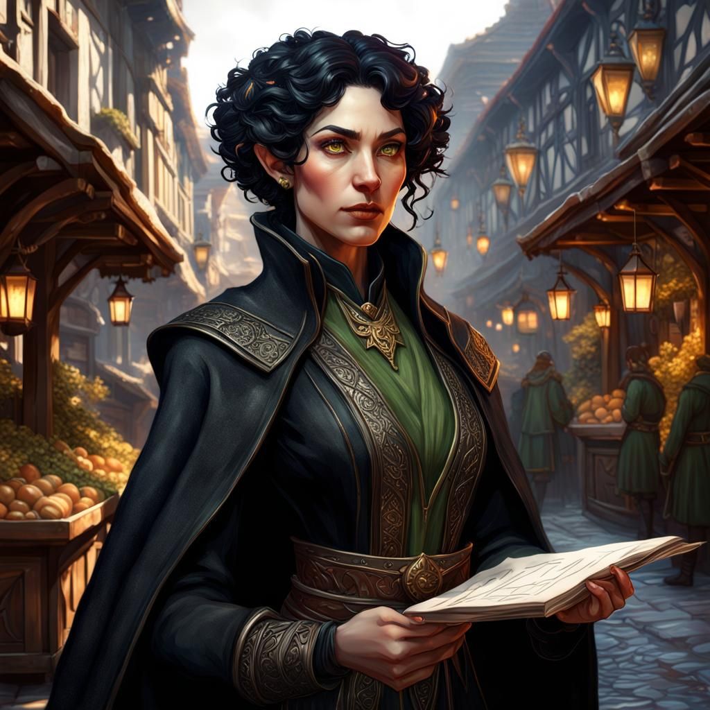 Elf Merchant - AI Generated Artwork - NightCafe Creator