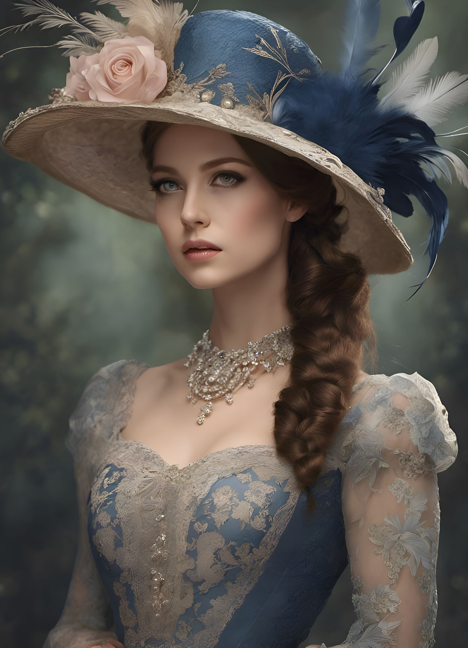 Victorian lady - AI Generated Artwork - NightCafe Creator