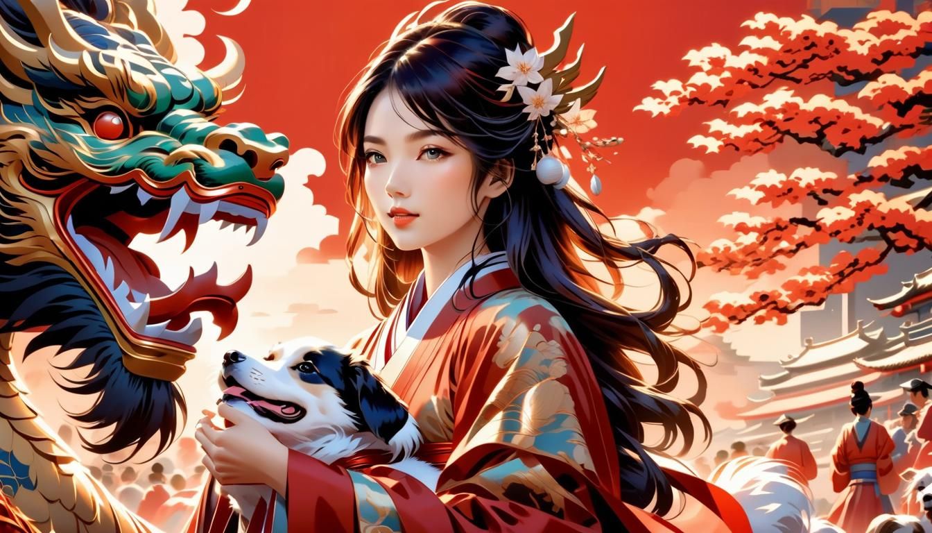 A STARTLED DOG - AI Generated Artwork - NightCafe Creator