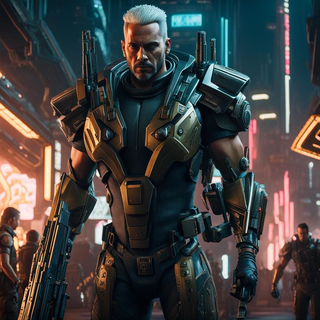 Corporate Marine Ranger - AI Generated Artwork - NightCafe Creator