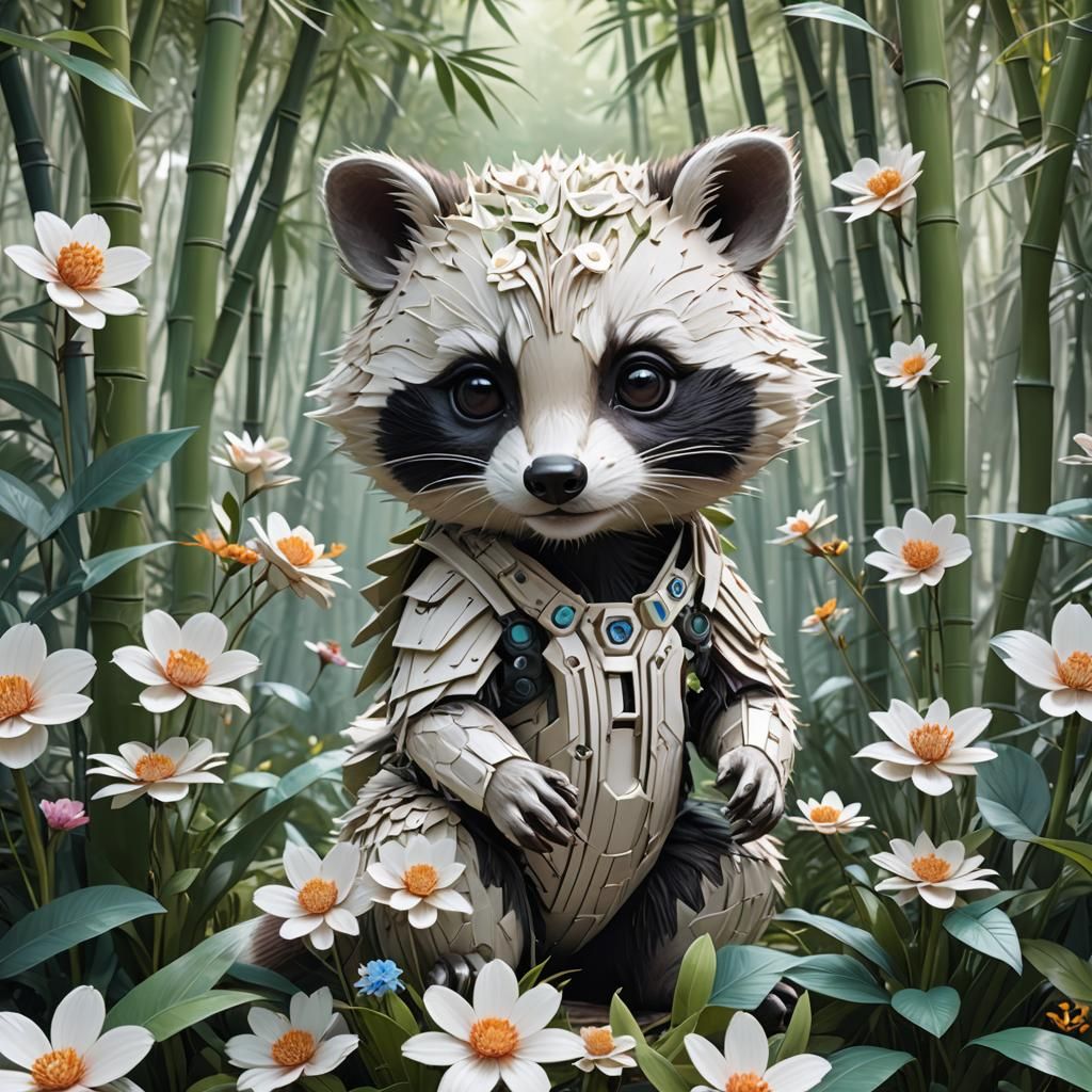 Improved Raccoon. - AI Generated Artwork - NightCafe Creator