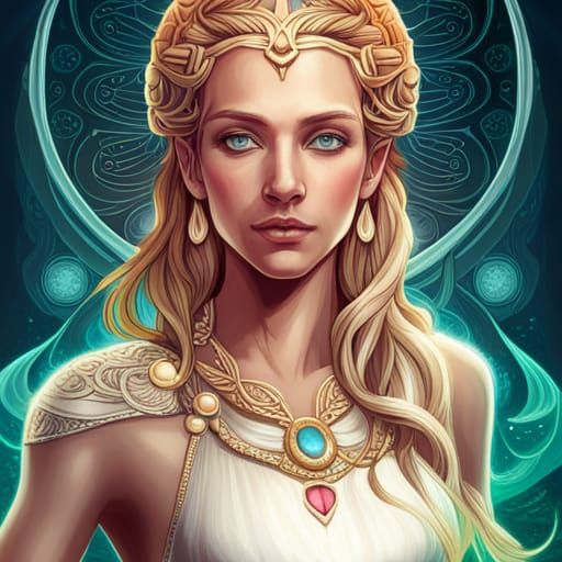 Ethereal Goddess - AI Generated Artwork - NightCafe Creator
