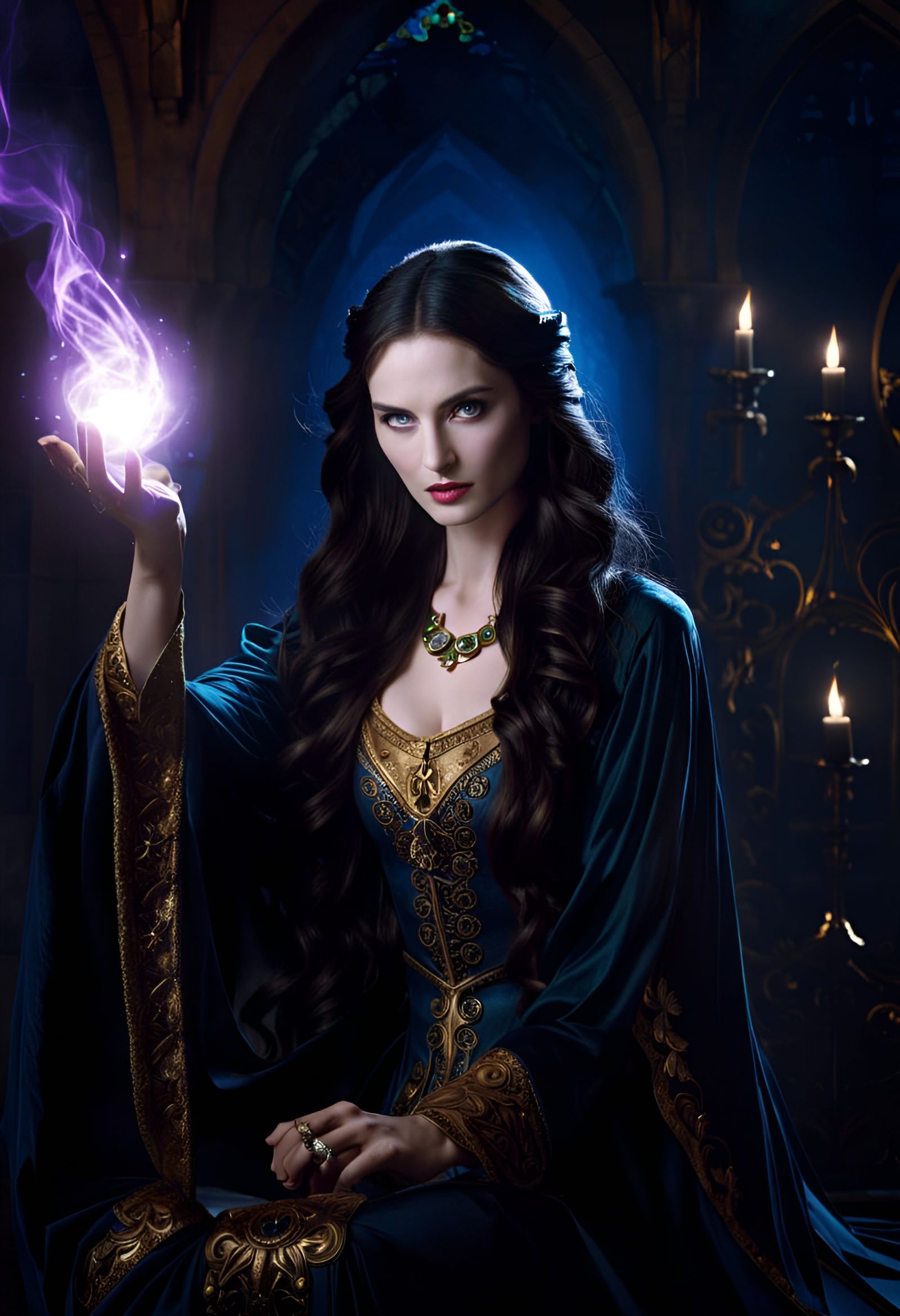Morgana - Arthurian Legend - AI Generated Artwork - NightCafe Creator