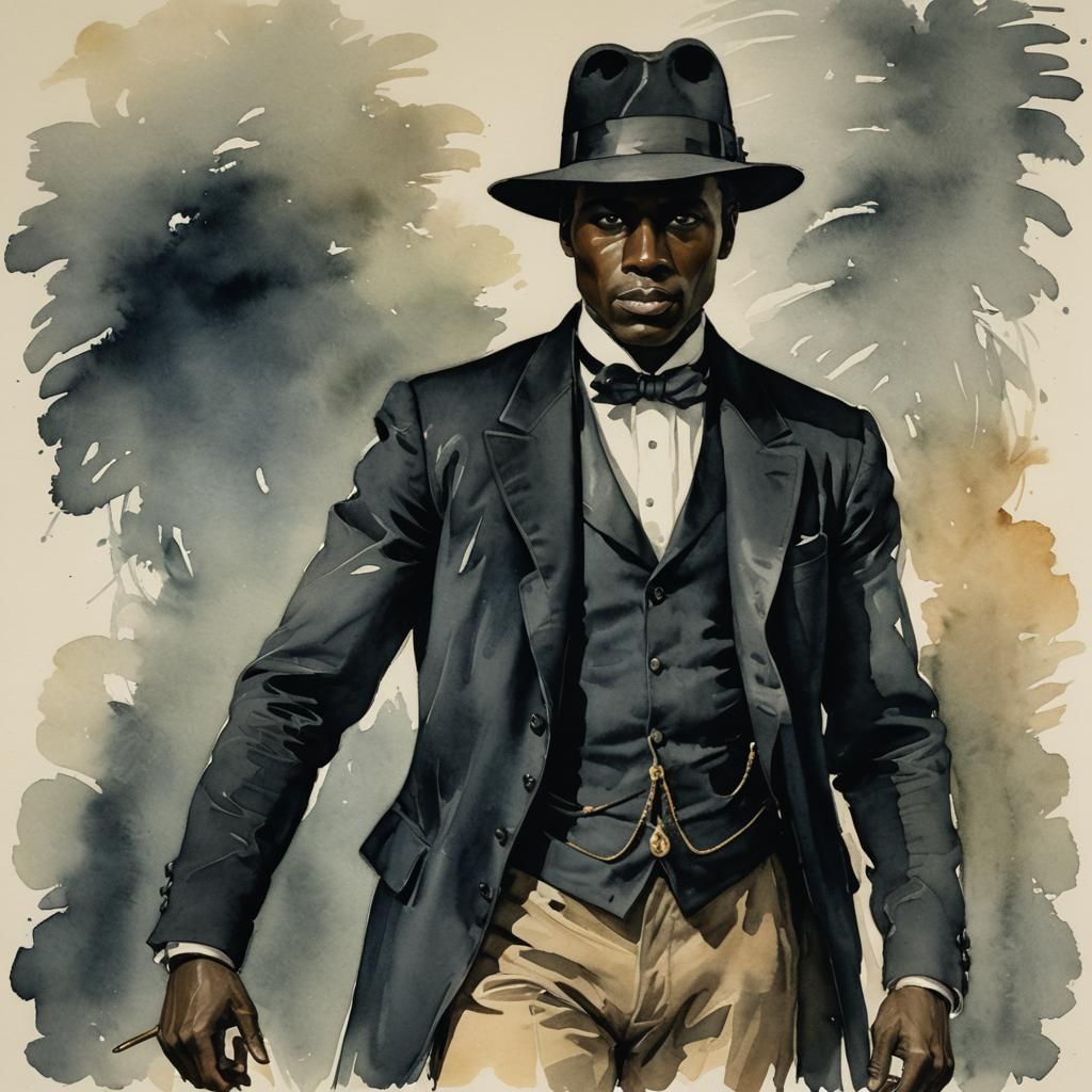 The Dapper Gentleman - AI Generated Artwork - NightCafe Creator