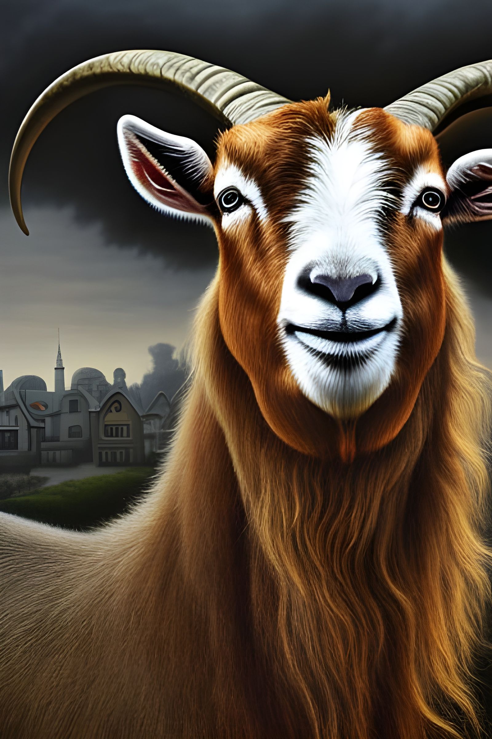 the goat of Mendes, the devil himself - AI Generated Artwork ...