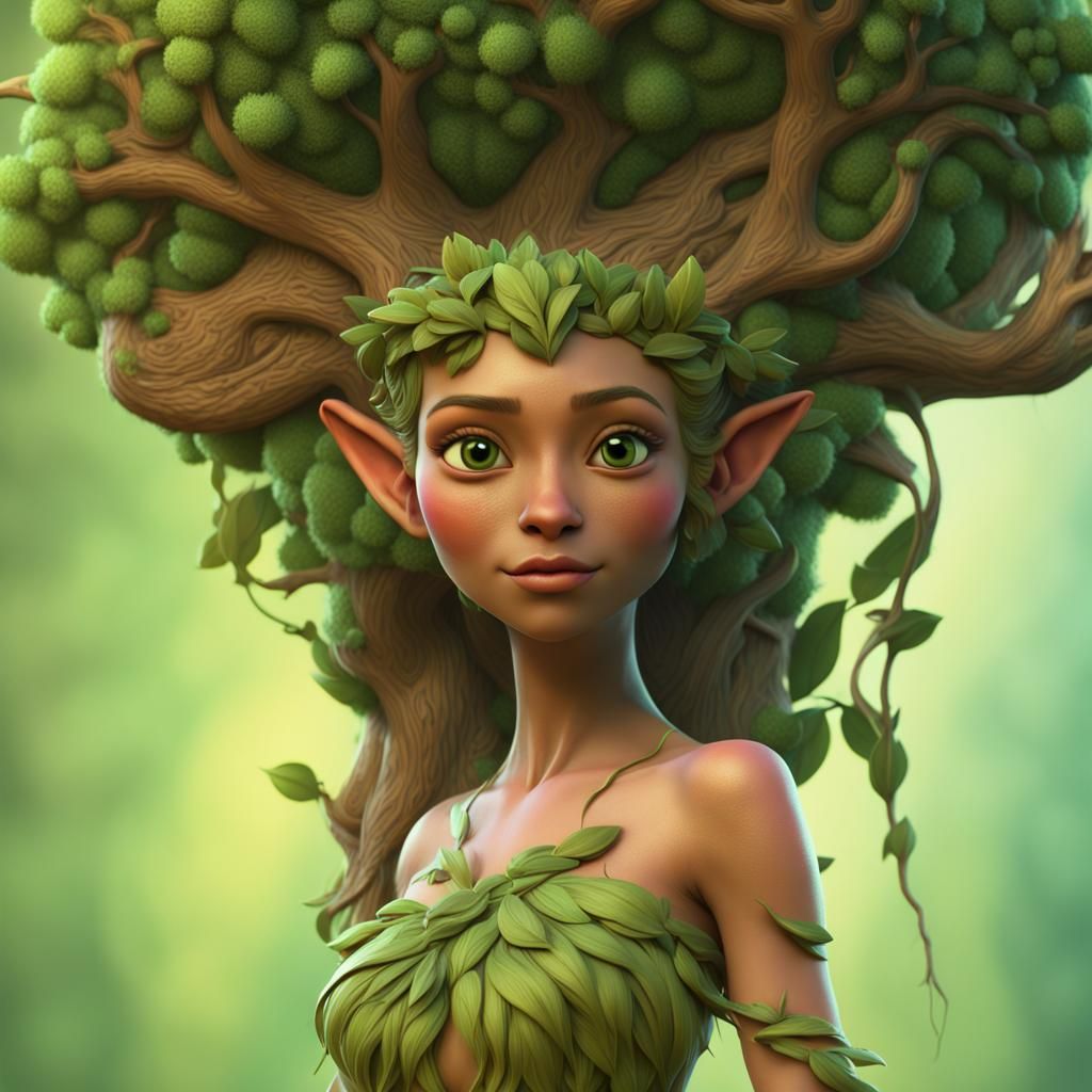 Dryad - AI Generated Artwork - NightCafe Creator