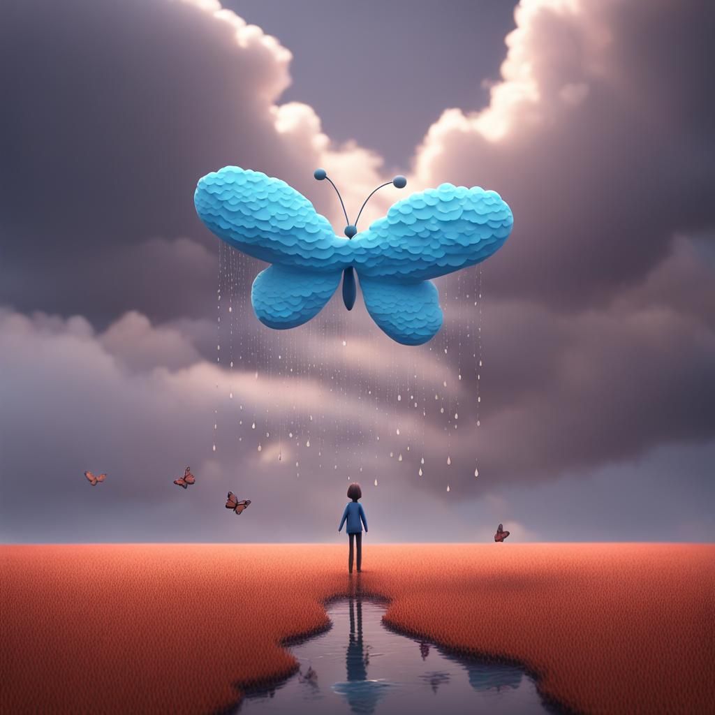 Butterfly of Resilience - AI Generated Artwork - NightCafe Creator