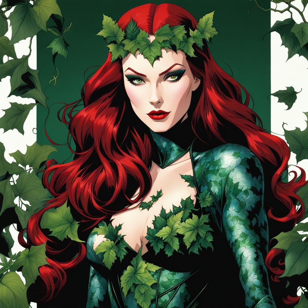 ivy portrait - AI Generated Artwork - NightCafe Creator