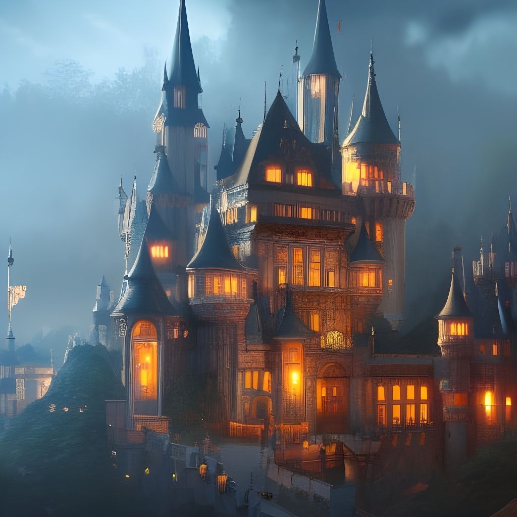 castle - AI Generated Artwork - NightCafe Creator