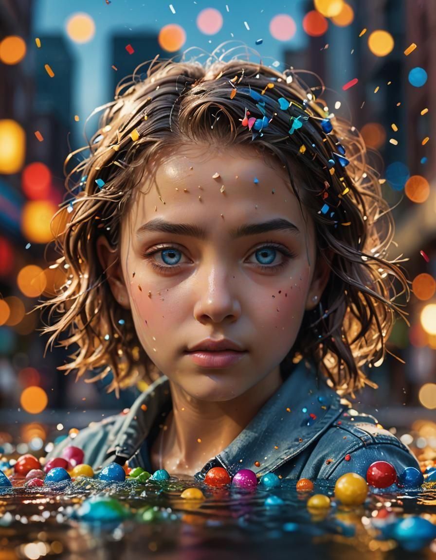 Portrait of a young girl - AI Generated Artwork - NightCafe Creator