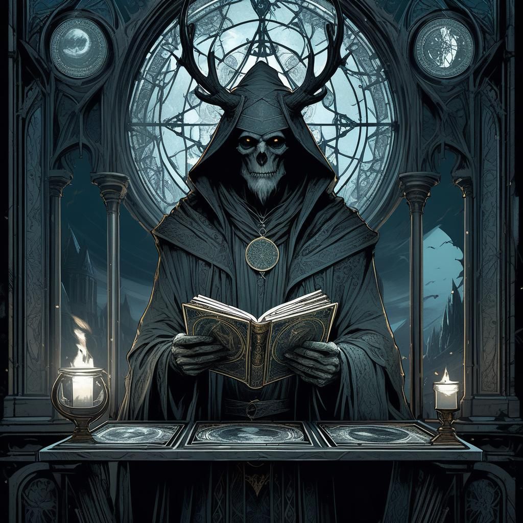 Warlock - AI Generated Artwork - NightCafe Creator