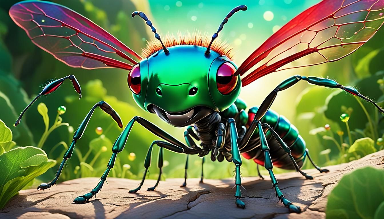 magnificent giant ant - AI Generated Artwork - NightCafe Creator