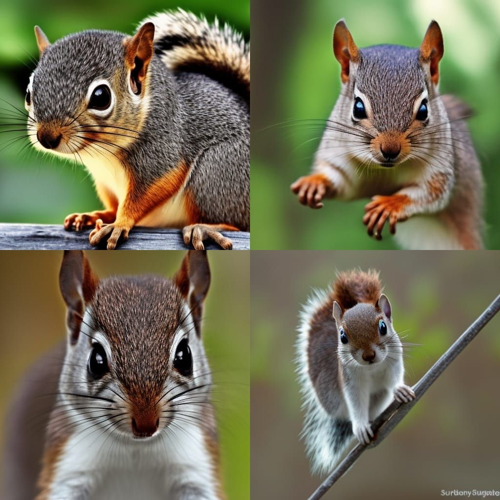 squirrel - AI Generated Artwork - NightCafe Creator