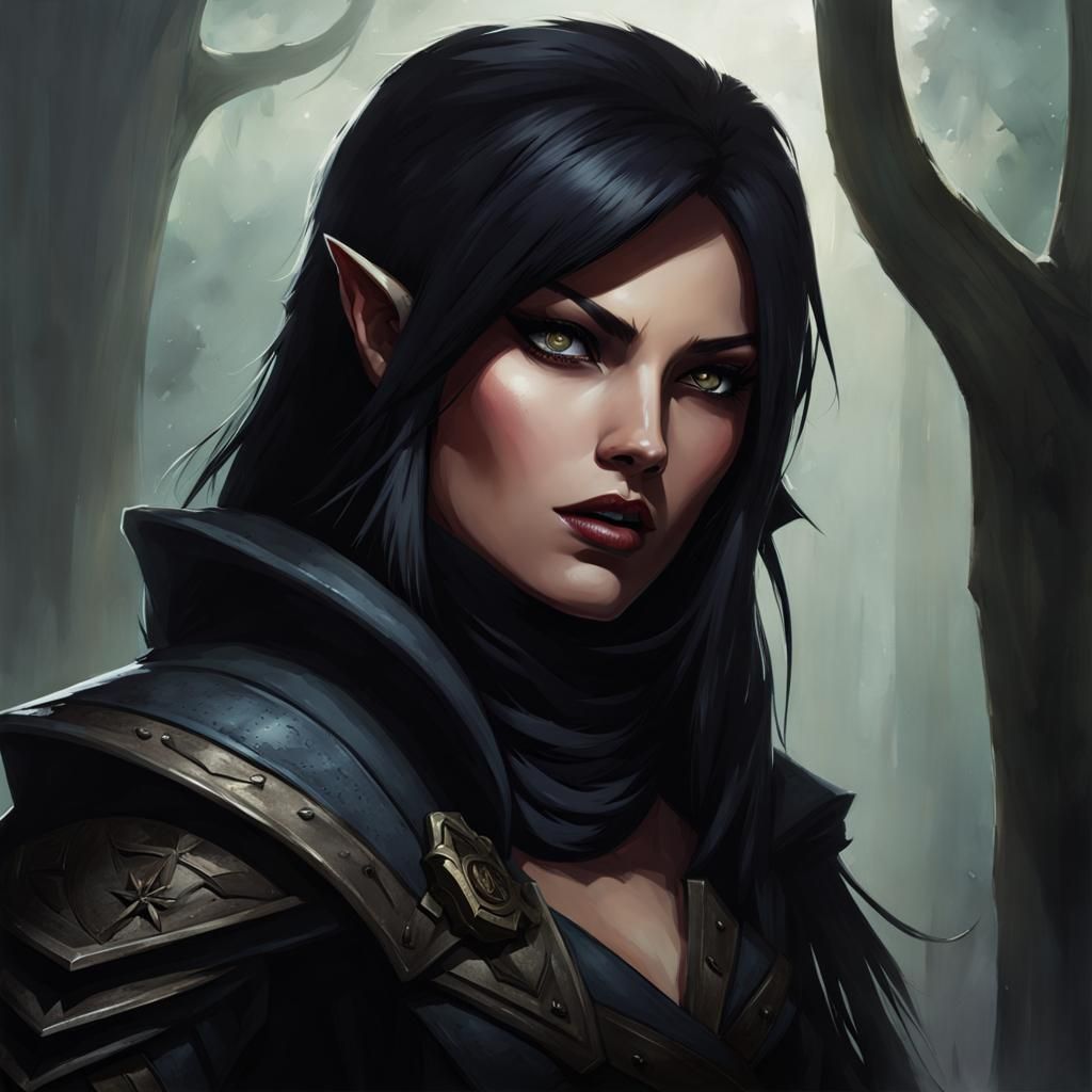 Elf Version of Shriekblade - AI Generated Artwork - NightCafe Creator