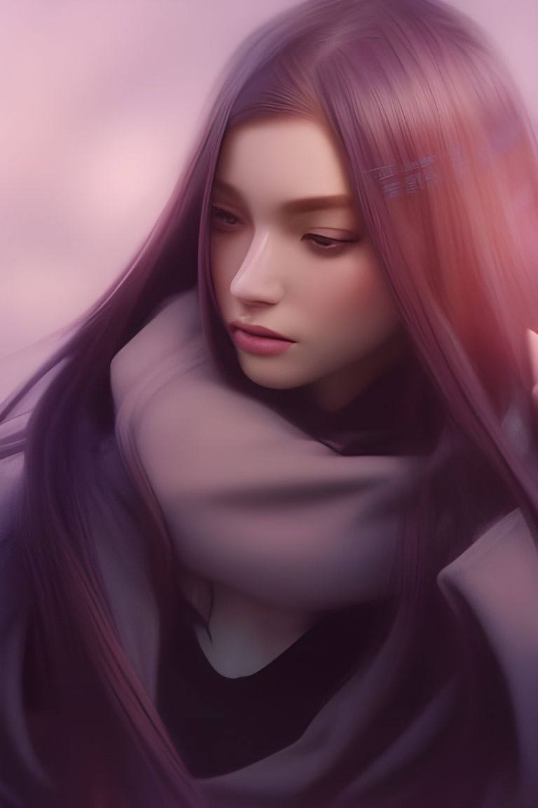 Emo Girl - AI Generated Artwork - NightCafe Creator