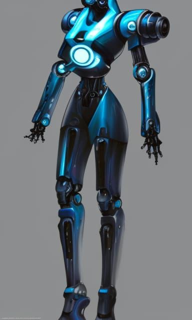 a mecha robot woman humanoid form oil painting by James Gurney trending ...