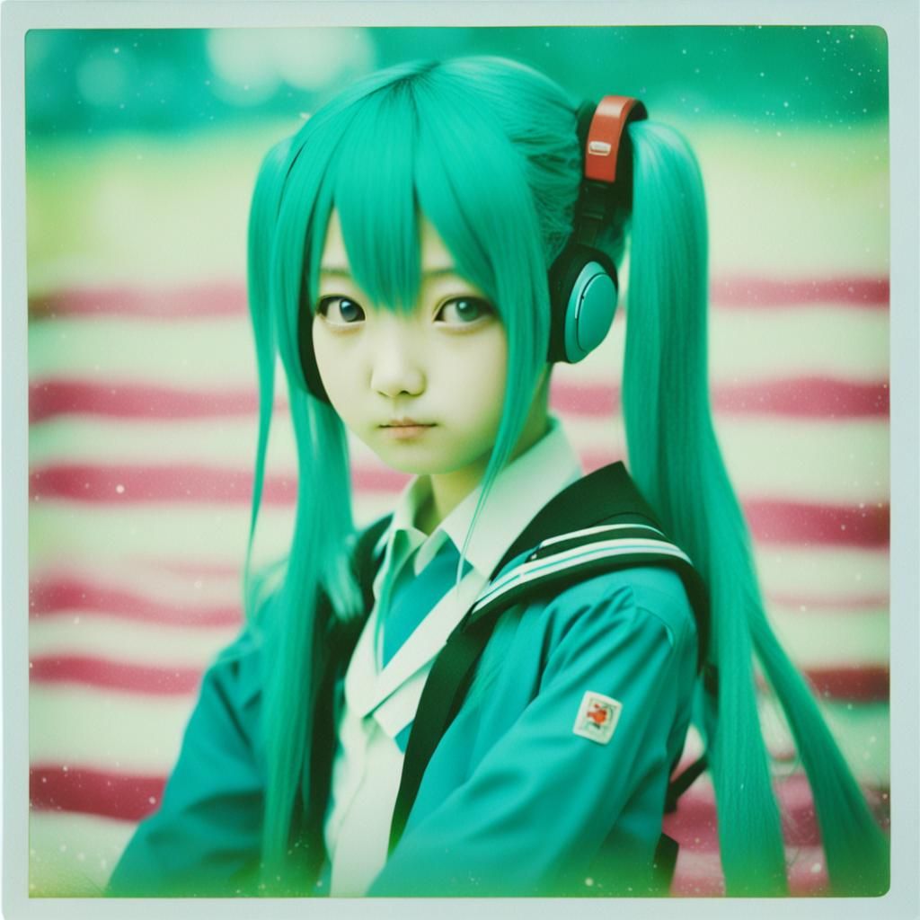Old Polaroid photo of Hatsune Miku - AI Generated Artwork - NightCafe ...