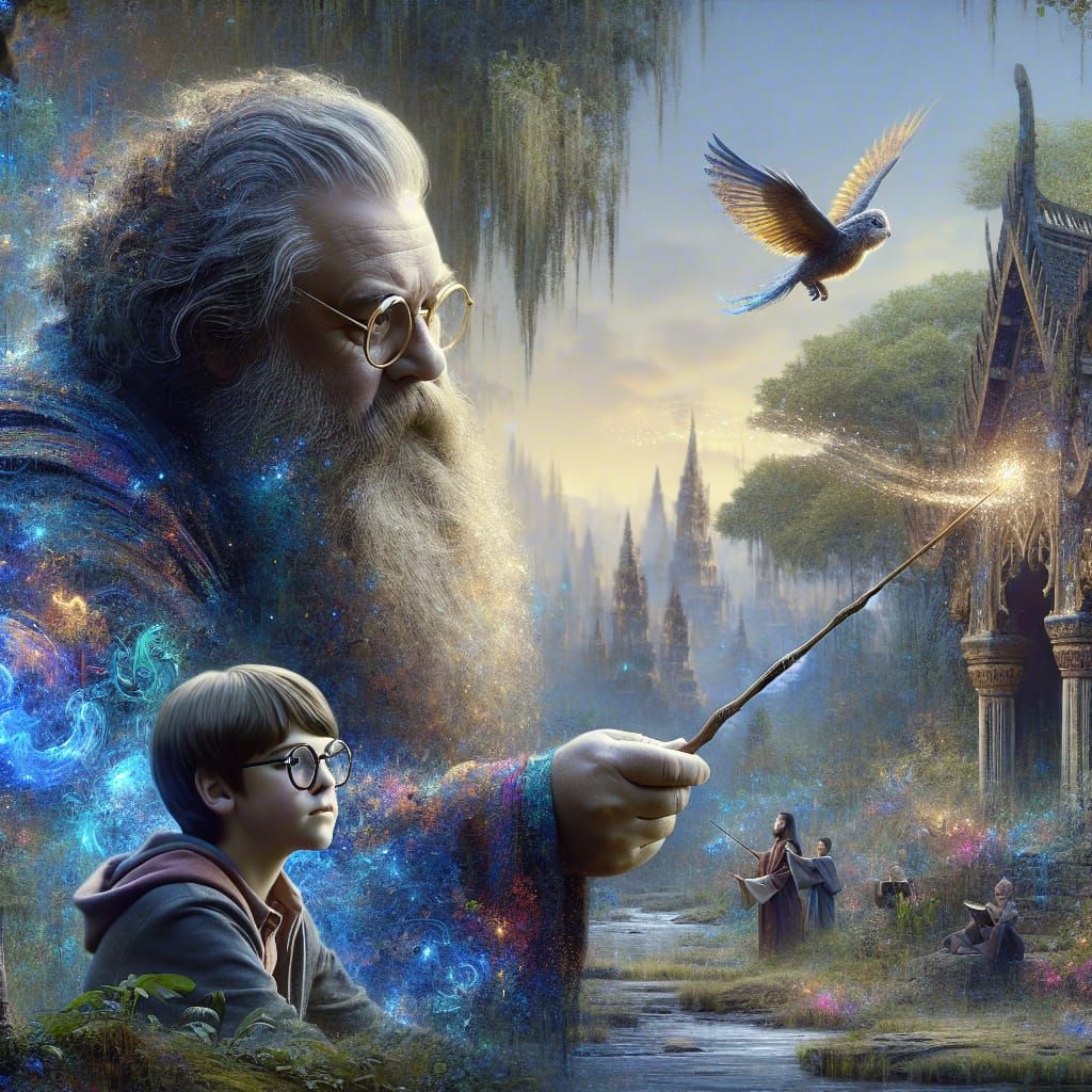 Master and Apprentice - AI Generated Artwork - NightCafe Creator