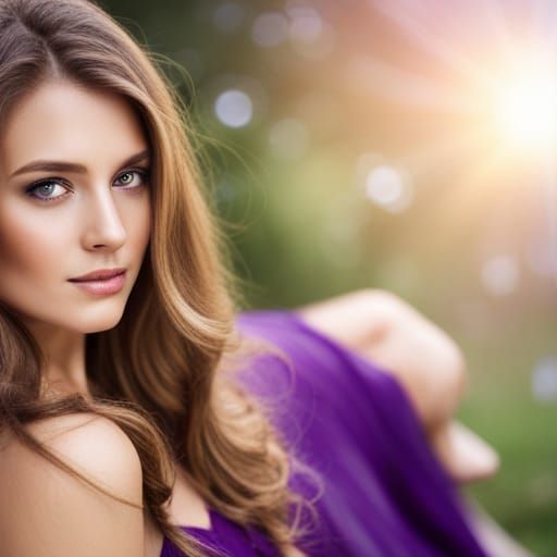 Violet 2 - AI Generated Artwork - NightCafe Creator