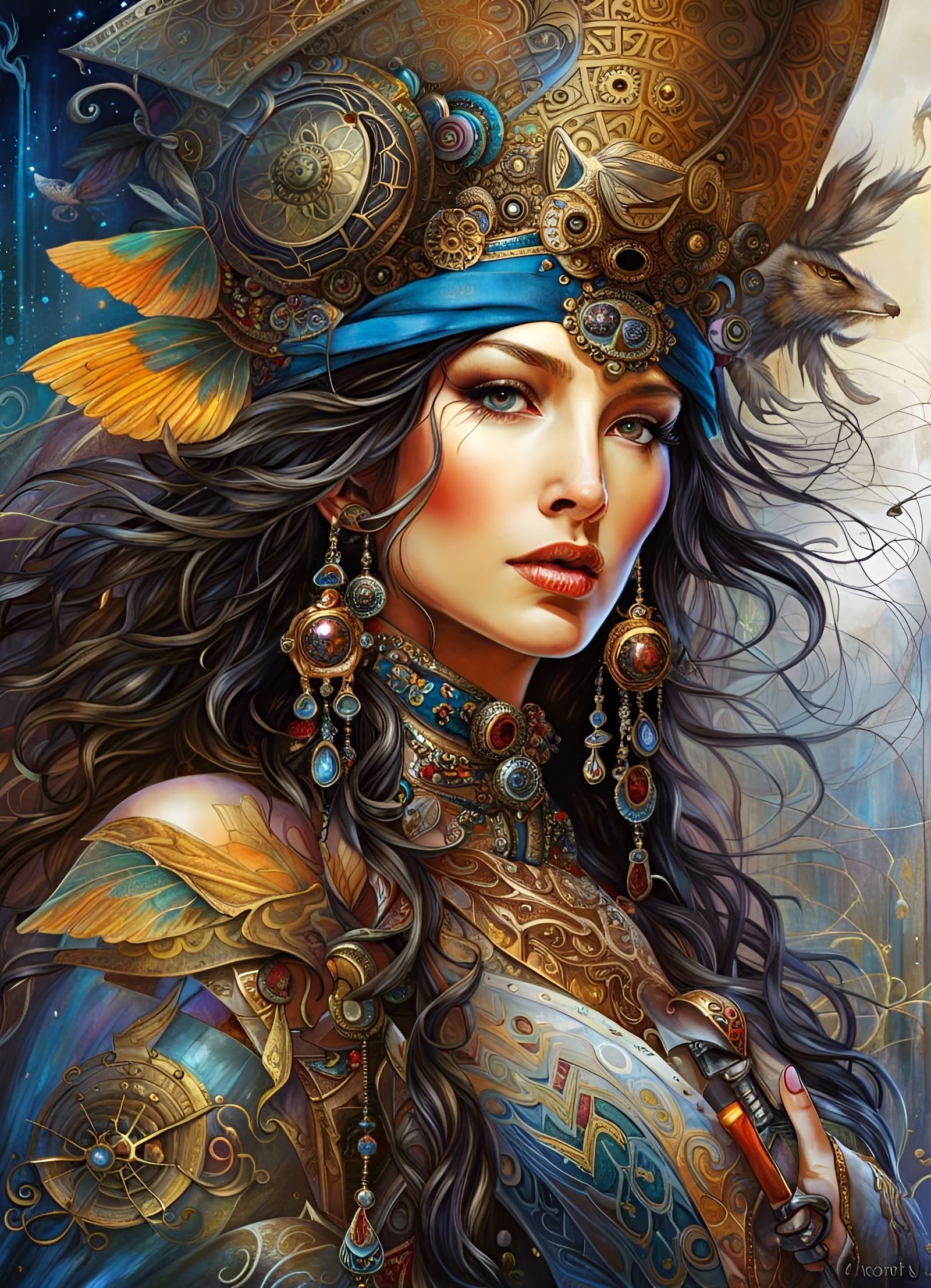 Space Pirate 2: Anne - AI Generated Artwork - NightCafe Creator