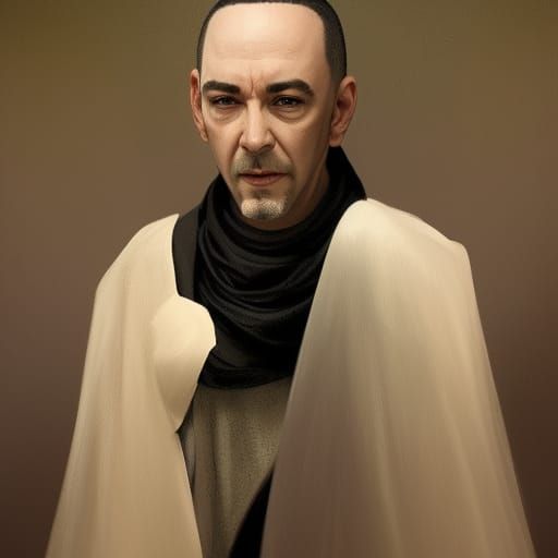 Bald wizard - AI Generated Artwork - NightCafe Creator