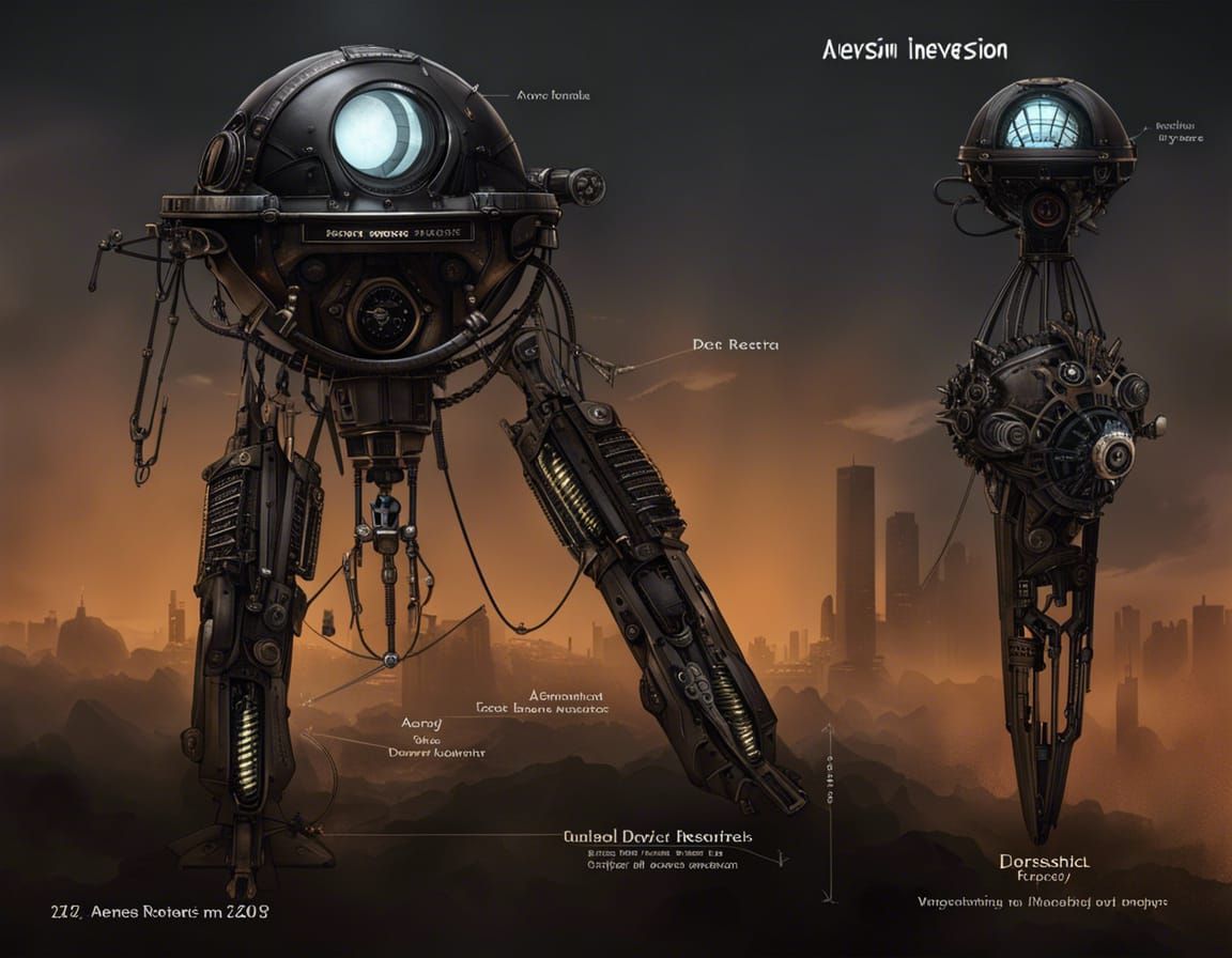 Aversion-converting inversion reverter, futuristic mechanical device ...