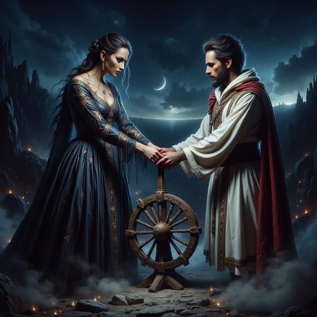 The Dual Tarot X "The Wheel of Fate" III