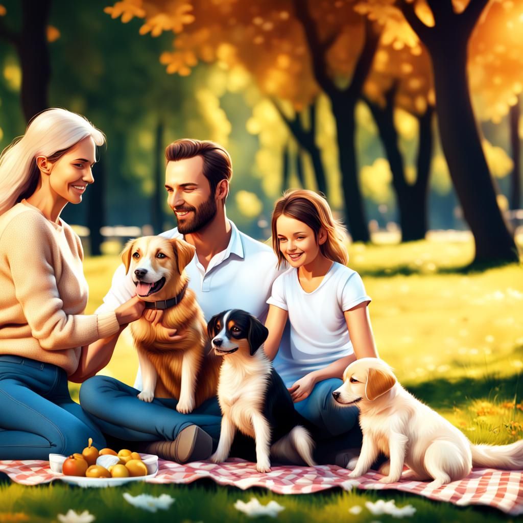 The Blessing of Family - AI Generated Artwork - NightCafe Creator