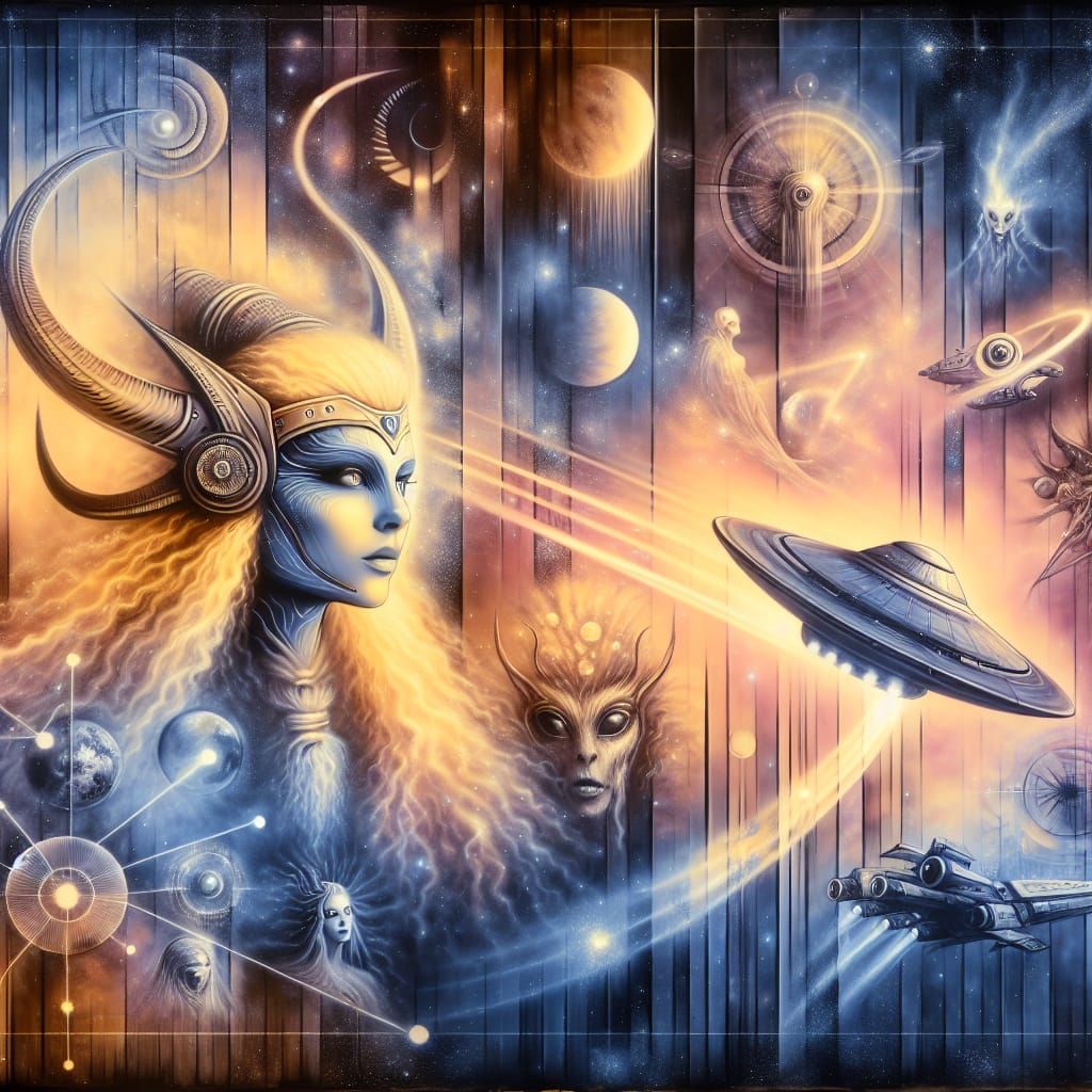 New Mythology - AI Generated Artwork - NightCafe Creator