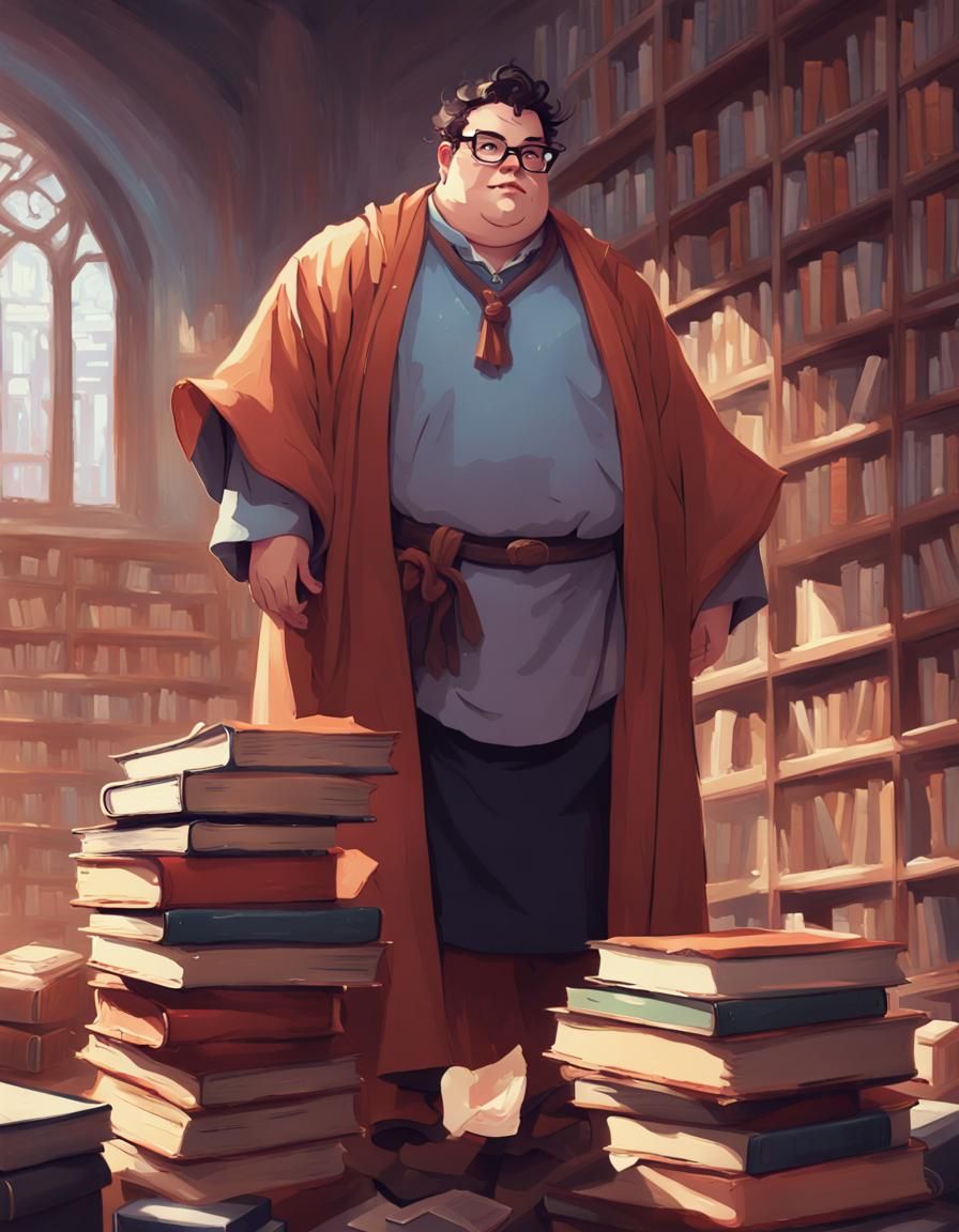 Librarian Assistant - AI Generated Artwork - NightCafe Creator