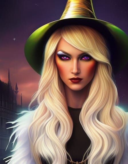 Clarissa the Witch - AI Generated Artwork - NightCafe Creator