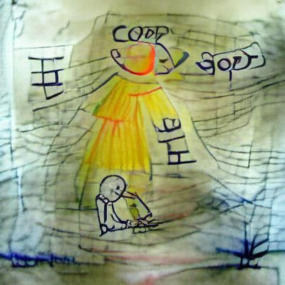 to hope and to cope child's drawing - AI Generated Artwork - NightCafe ...