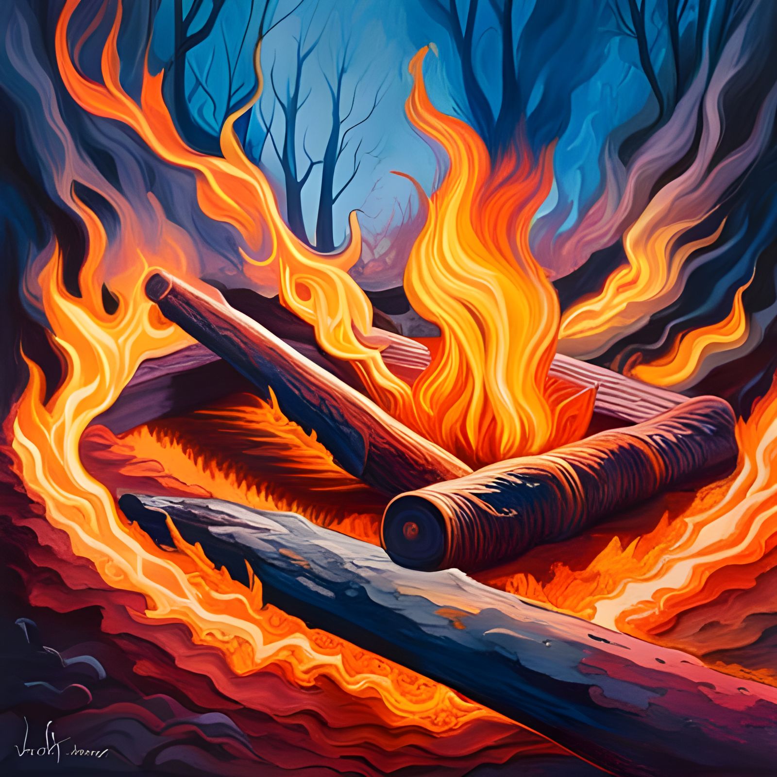Fire - AI Generated Artwork - NightCafe Creator