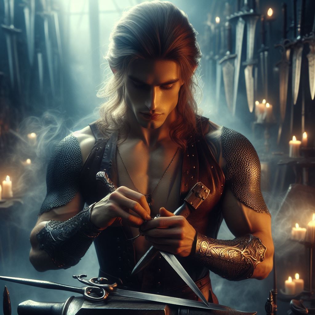 Elven Blacksmith - AI Generated Artwork - NightCafe Creator
