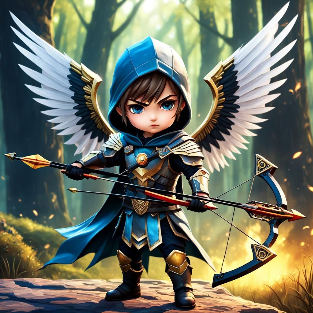 Archie the archer - AI Generated Artwork - NightCafe Creator