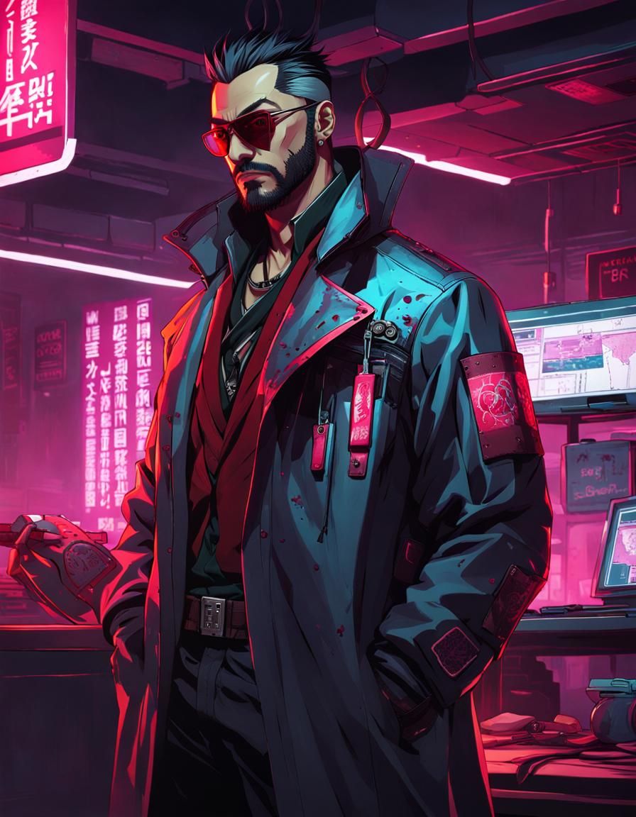 Doctor of Dr. Bob's Ouickstich in Shadowrun - AI Generated Artwork ...