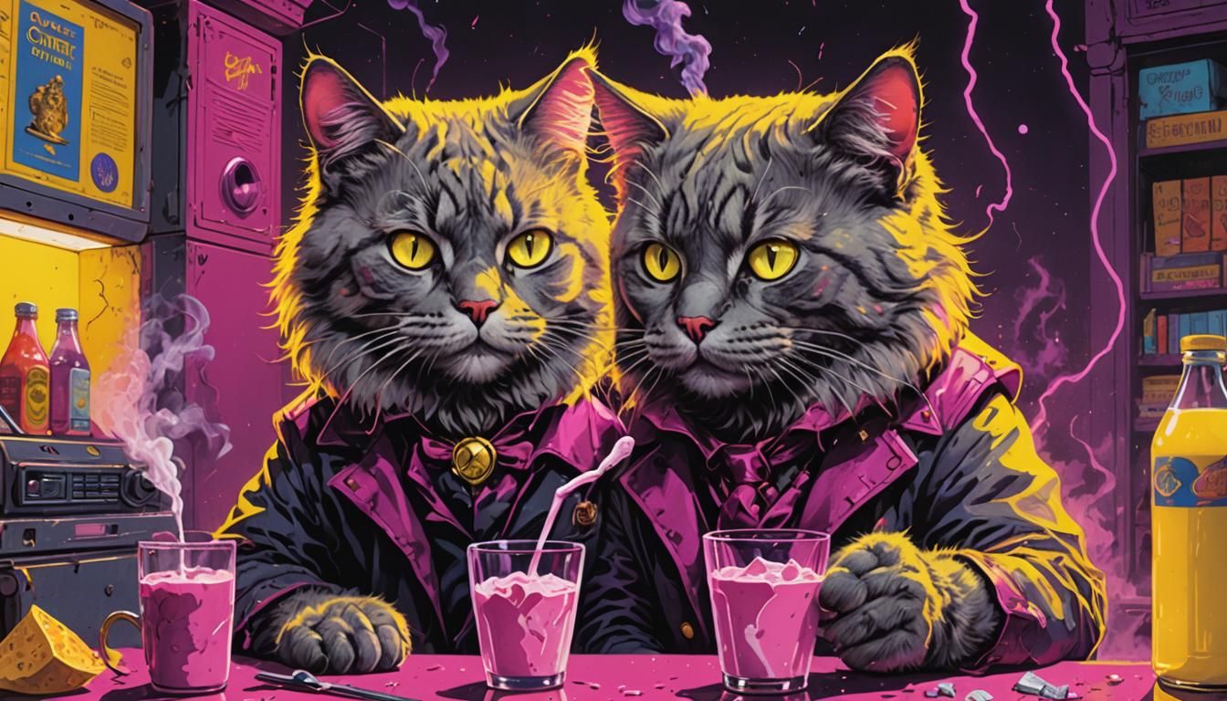 Diamond Cat - AI Generated Artwork - NightCafe Creator