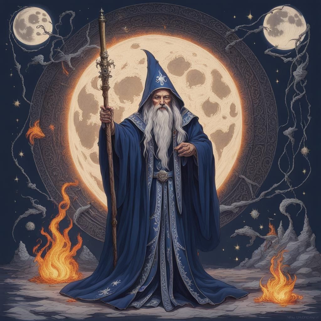 Grand Wizard - AI Generated Artwork - NightCafe Creator