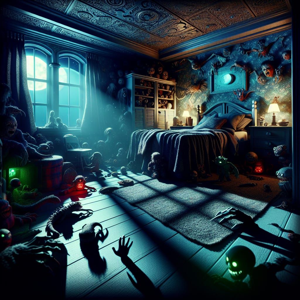 monsters come out at night - monsters come out at night