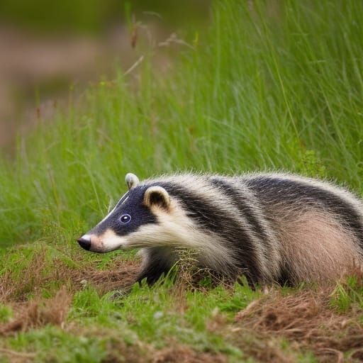 Badger - AI Generated Artwork - NightCafe Creator