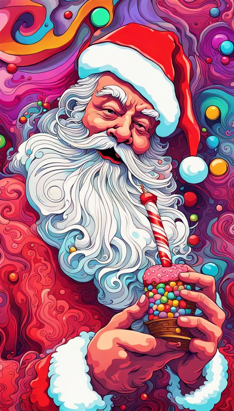 Santa - AI Generated Artwork - NightCafe Creator