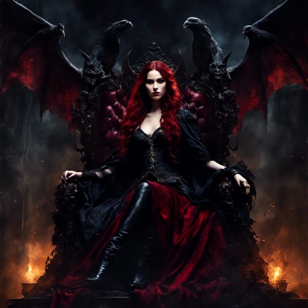 vampire queen - AI Generated Artwork - NightCafe Creator