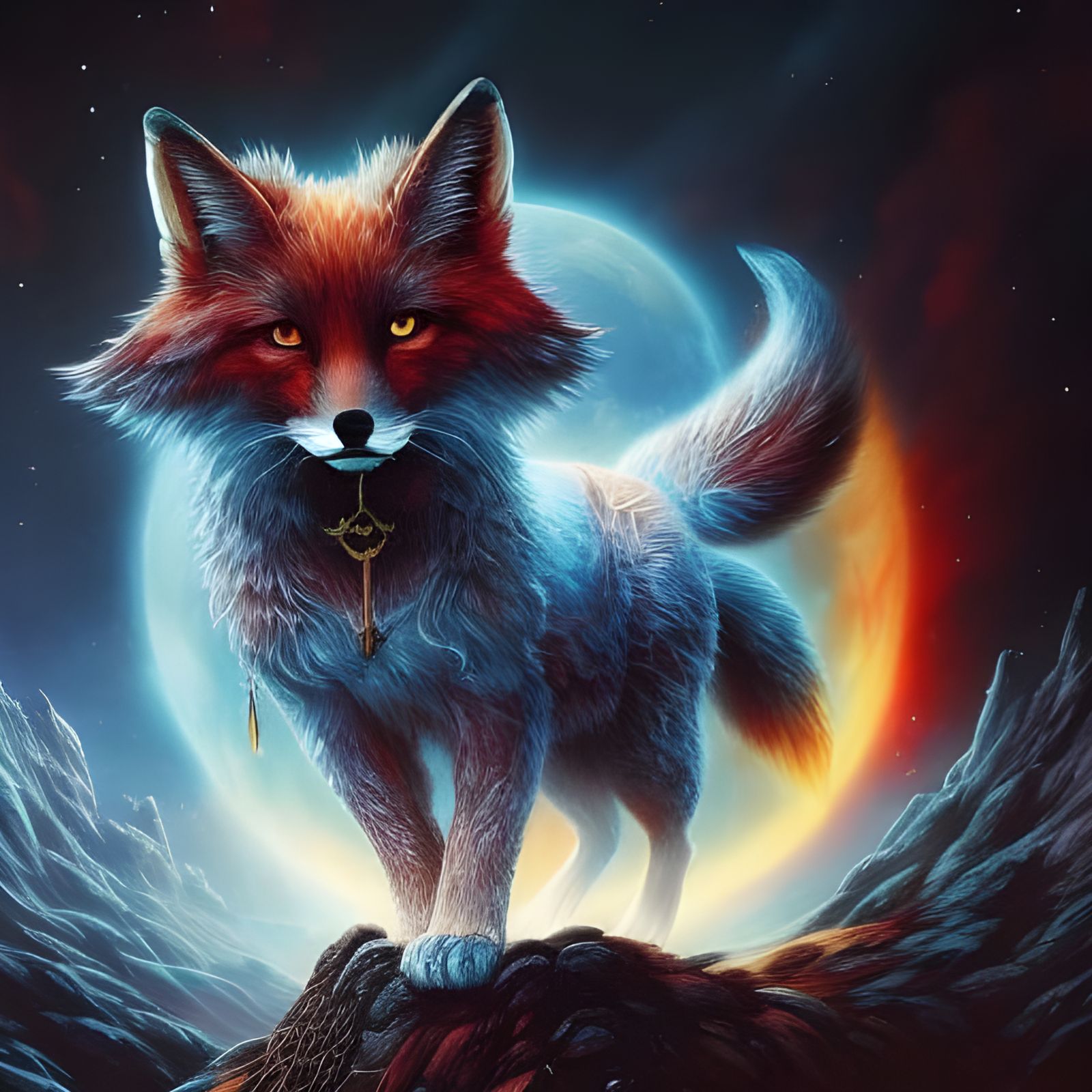 7 More Tails to Grow - AI Generated Artwork - NightCafe Creator