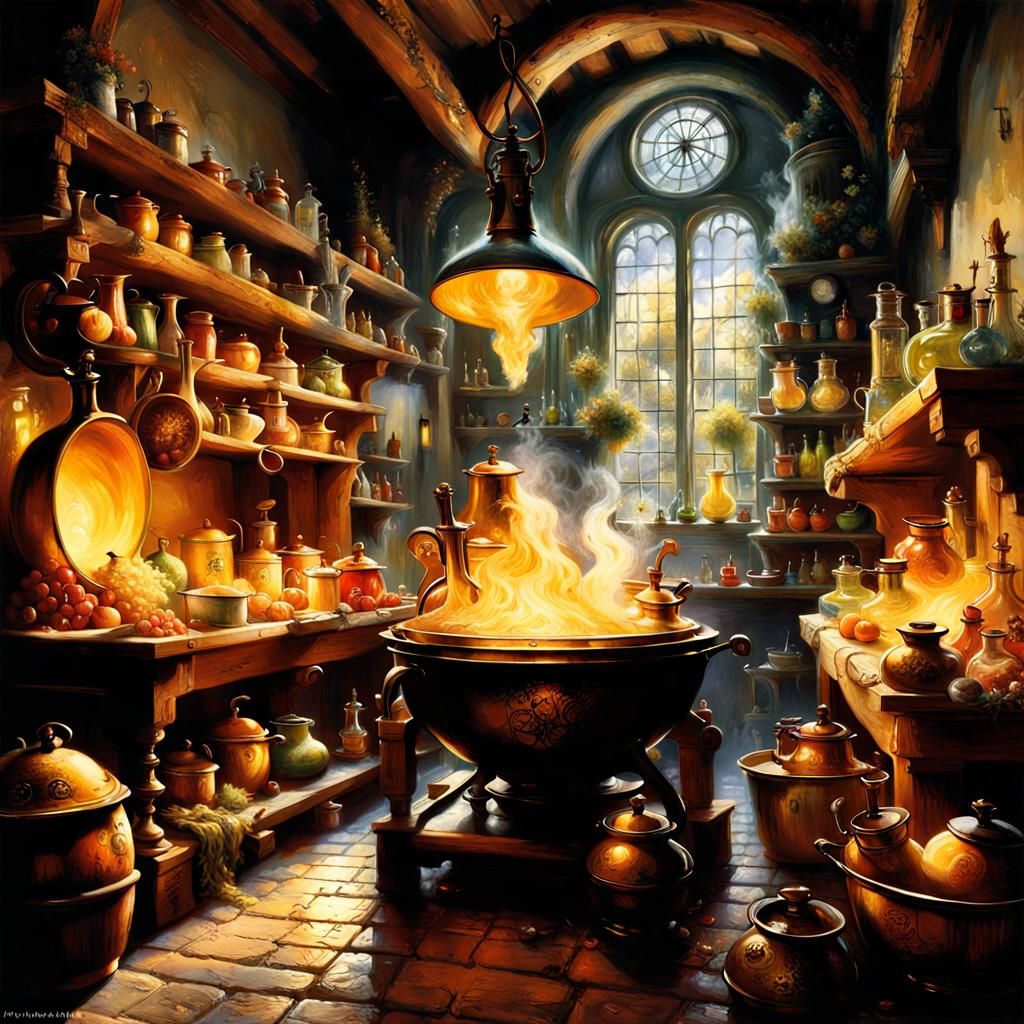 Alchemy - AI Generated Artwork - NightCafe Creator