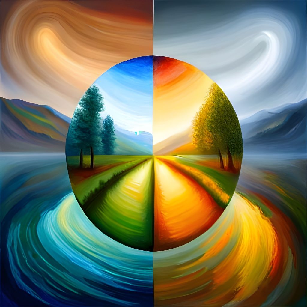 The Seasons in Motion - AI Generated Artwork - NightCafe Creator