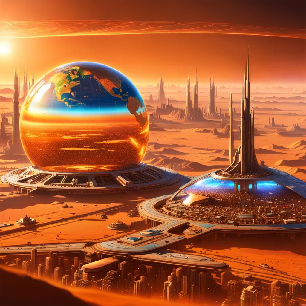 Life on Mars - AI Generated Artwork - NightCafe Creator