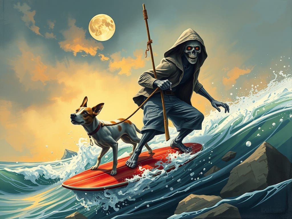 surfer dog - surfer dog